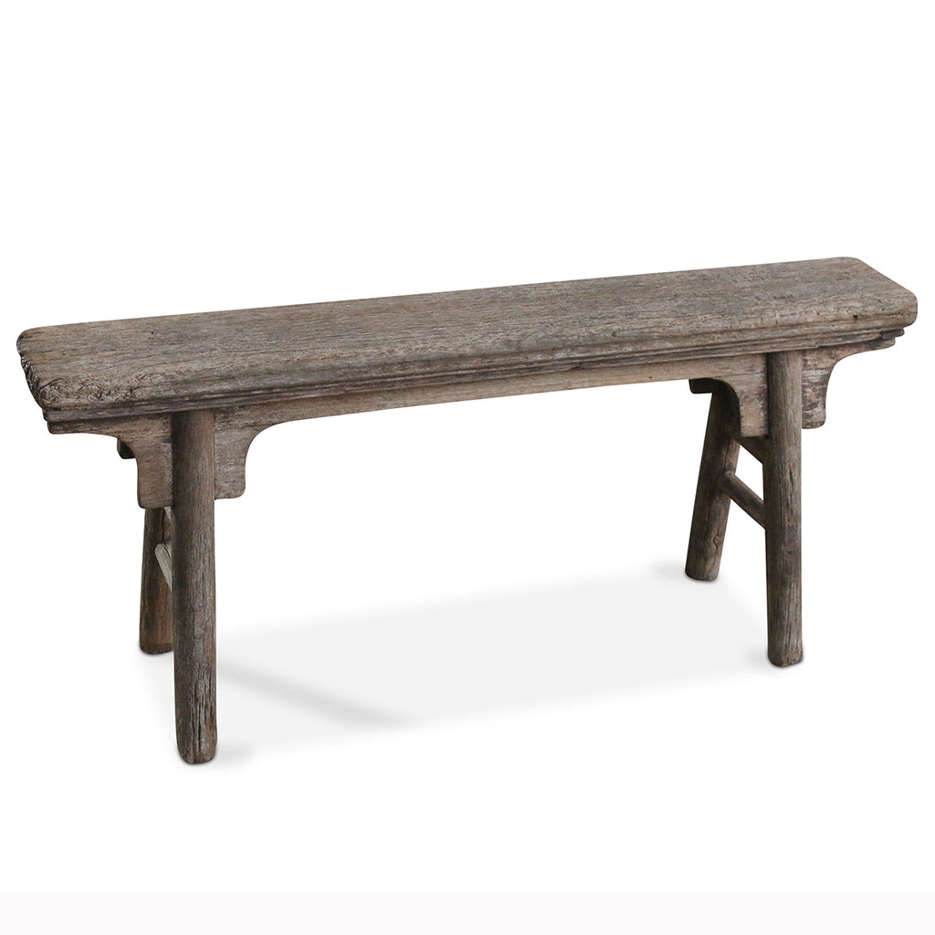 Elm Antique Chinese Bench — Kayu Home