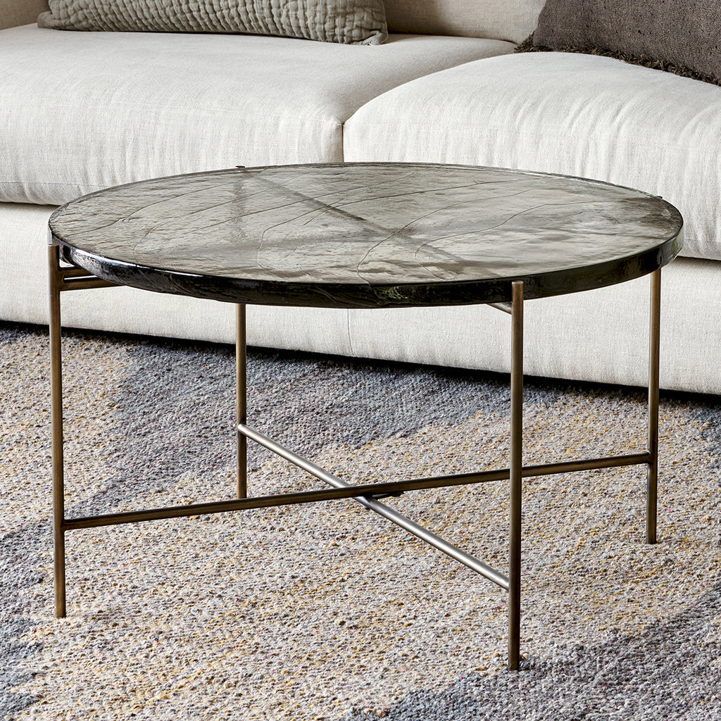 Aluva Glass Coffee Table — Kayu Home
