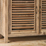 Ibo Reclaimed Wood Slatted Sideboard — Kayu Home