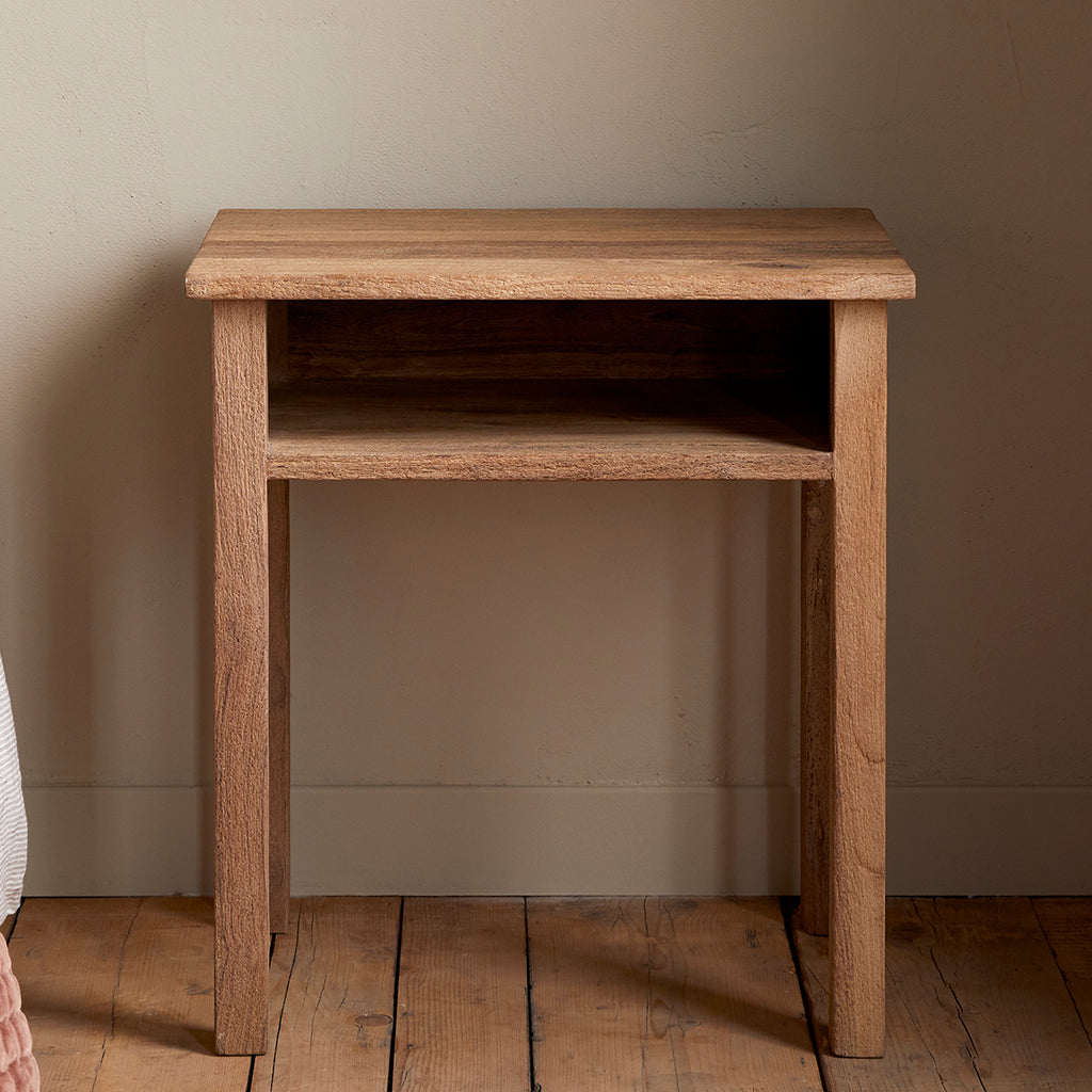 Iya Reclaimed Wood Bedside Table — Kayu Home