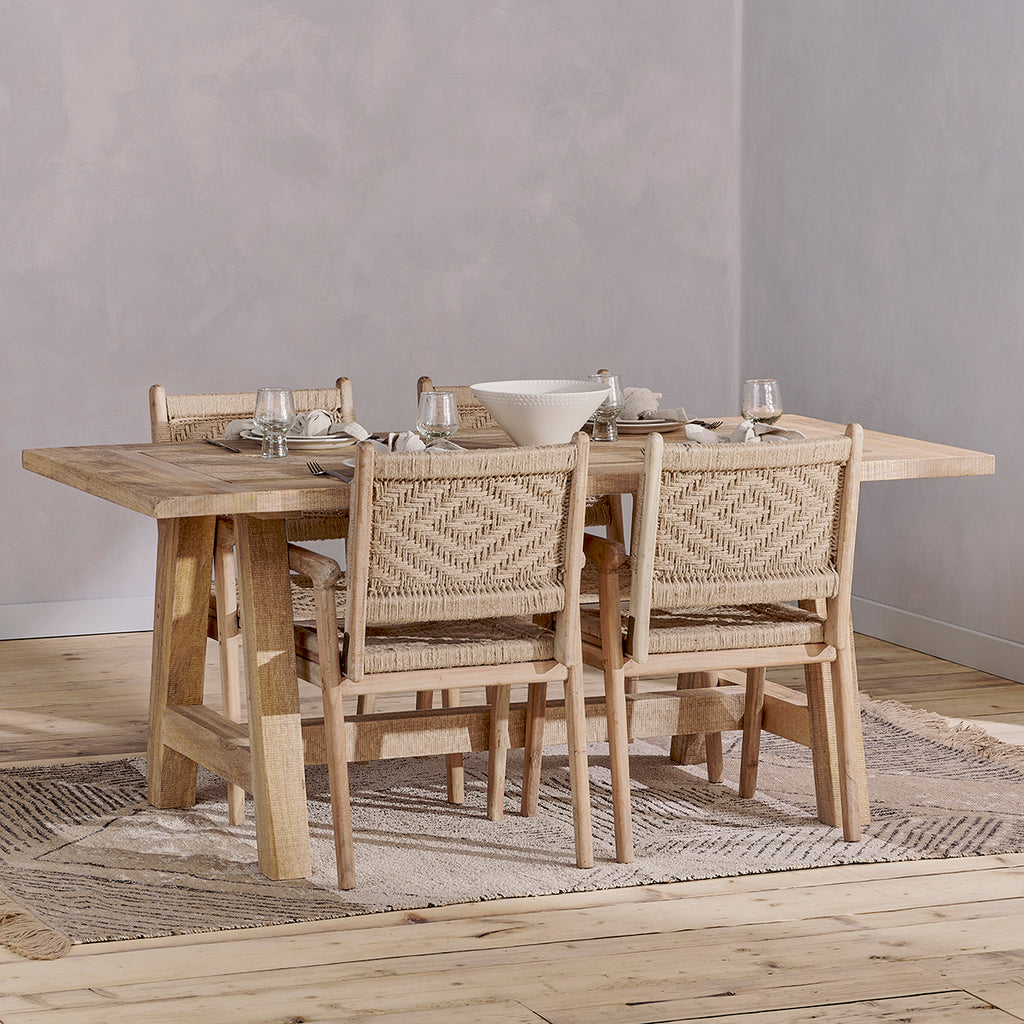 Indali Mango Wood Dining Table — Kayu Home