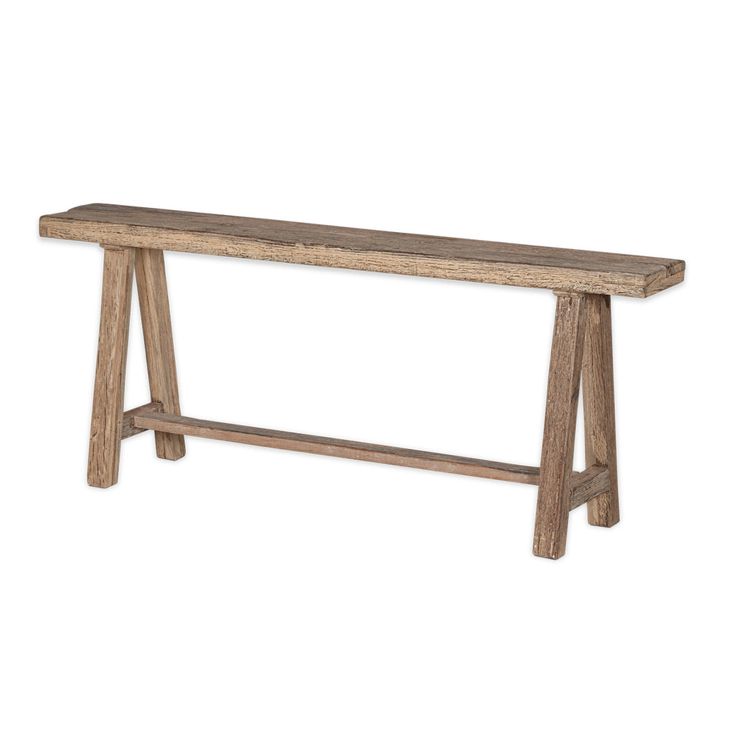 Ibo Reclaimed Wood Long Bench — Kayu Home