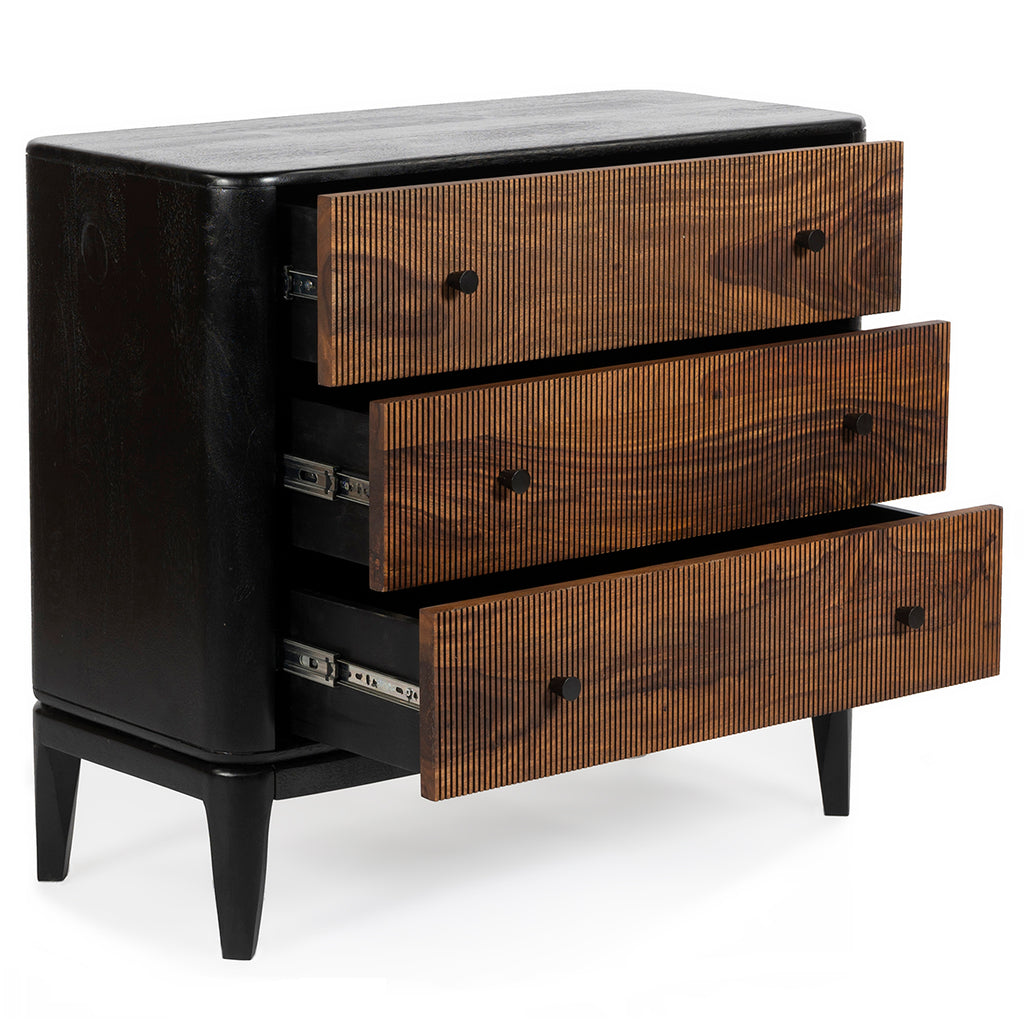 Ribbed Chest of Drawers — Kayu Home