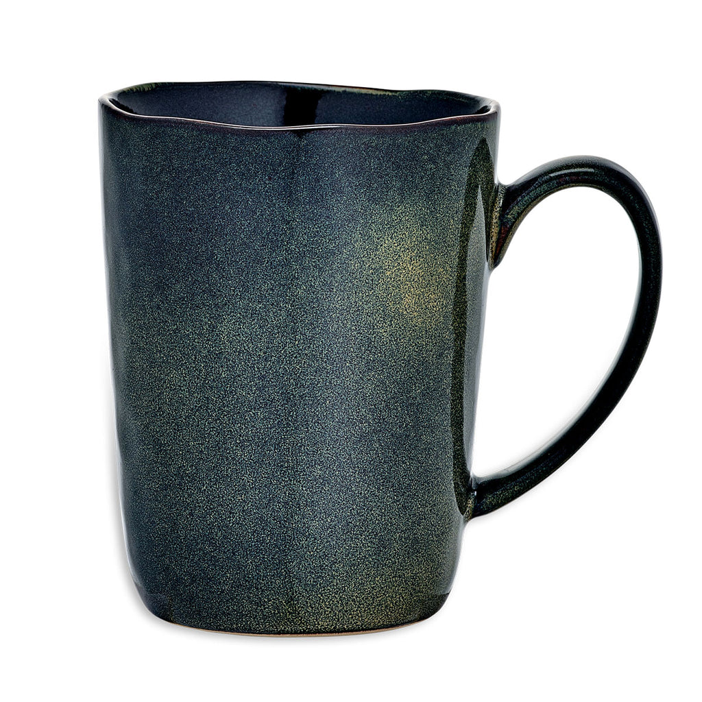 Amina Mugs, Sea Grey, Set of Two — Kayu Home