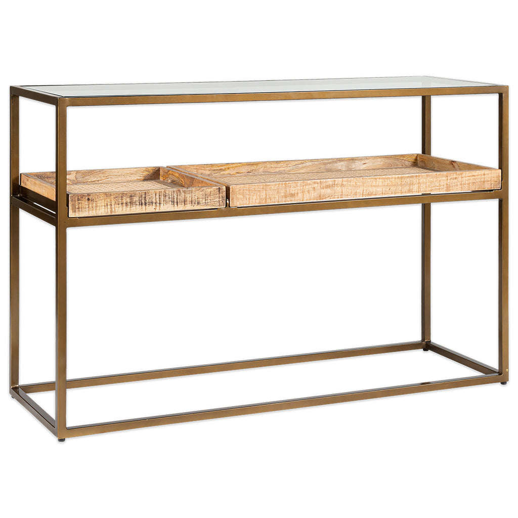 Luzon Display Console Table — Kayu Home