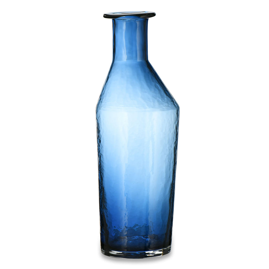 Zaani Glass Vase, Indigo — Kayu Home