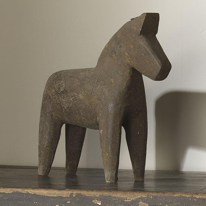 Rustic Stone Horse — Kayu Home